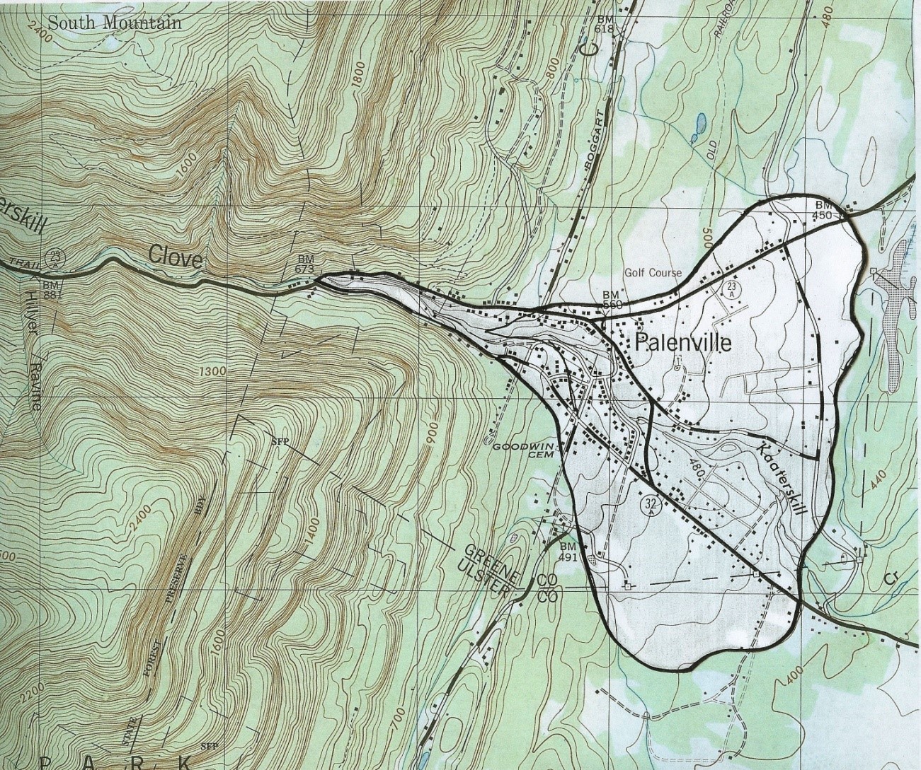 Kaaterskill Clove from the air 1-19-17 – The Catskill Geologist
