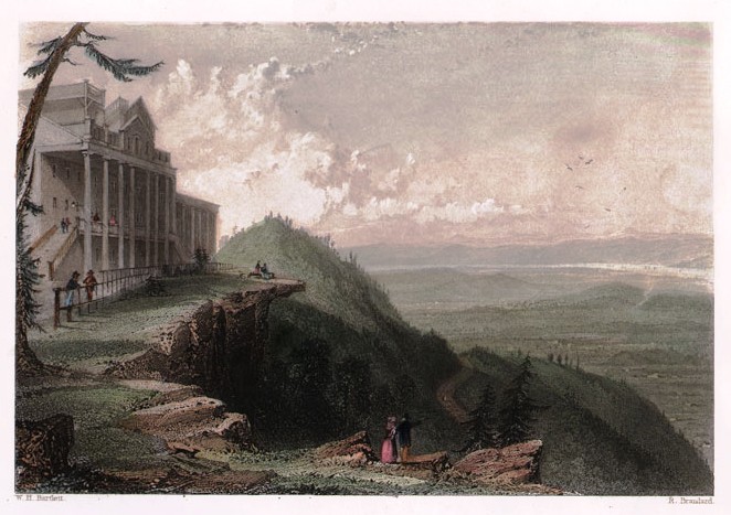 Visions of the past 7 – The Mountain House ledge – The Catskill Geologist