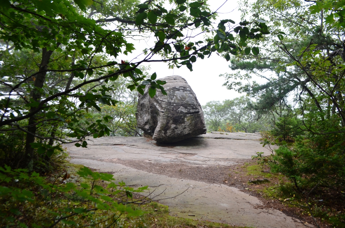 Visions of distant past – The boulder rock ledge 9-15-17 – The Catskill ...
