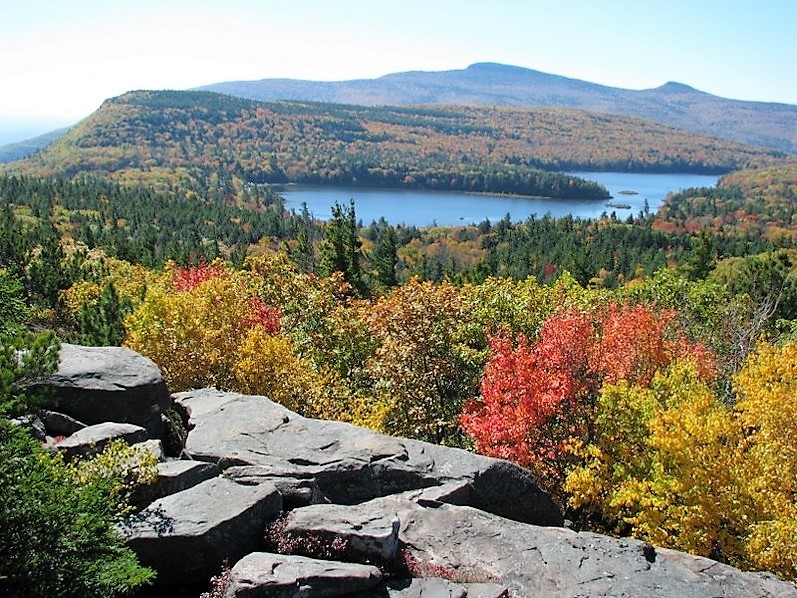 Sunset Rock at North Lake Sept. 13, 2018 – The Catskill Geologist