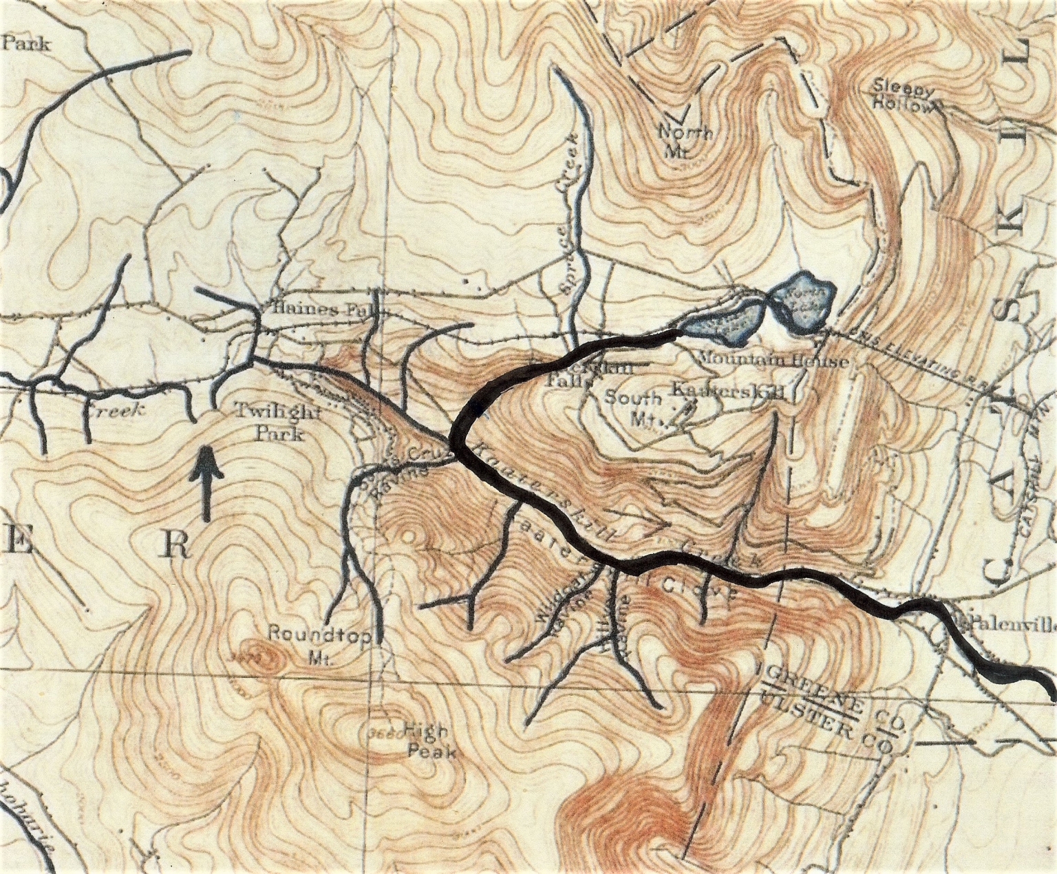 Stream Piracy in Kaaterskill Clove – The Catskill Geologist